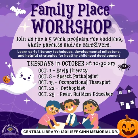 CENTRAL: Family Place Workshop | Pasadena Public Library