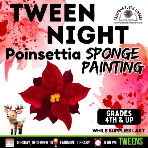 FAIRMONT: Tween Night | Pasadena Public Library